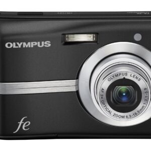 OM SYSTEM OLYMPUS FE-25 10MP Digital Camera with 3x Optical Zoom and 2.4 inch LCD (Black)