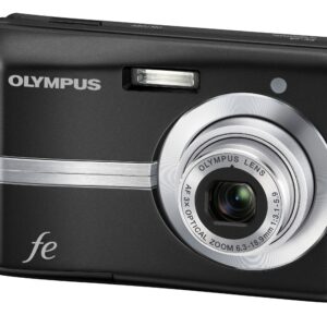 OM SYSTEM OLYMPUS FE-25 10MP Digital Camera with 3x Optical Zoom and 2.4 inch LCD (Black)