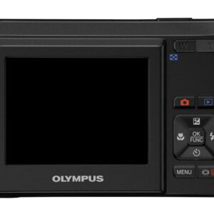 OM SYSTEM OLYMPUS FE-25 10MP Digital Camera with 3x Optical Zoom and 2.4 inch LCD (Black)