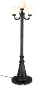 patio living concepts 00370-plc furniture piece, 80-inch, black