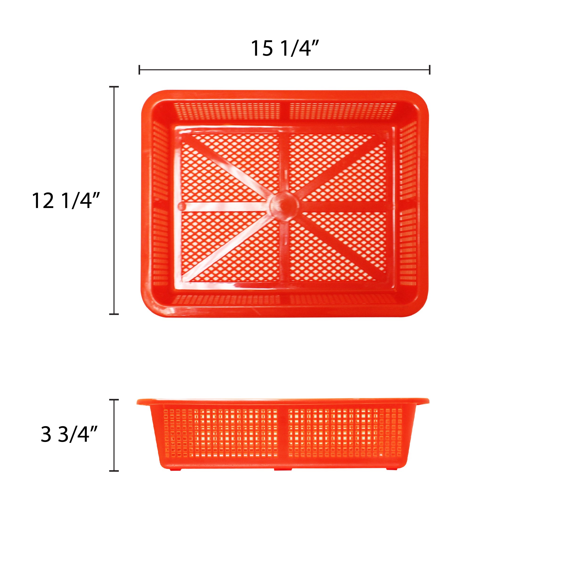 Thunder Group PLFB004 Durable Plastic Basket, 400mm