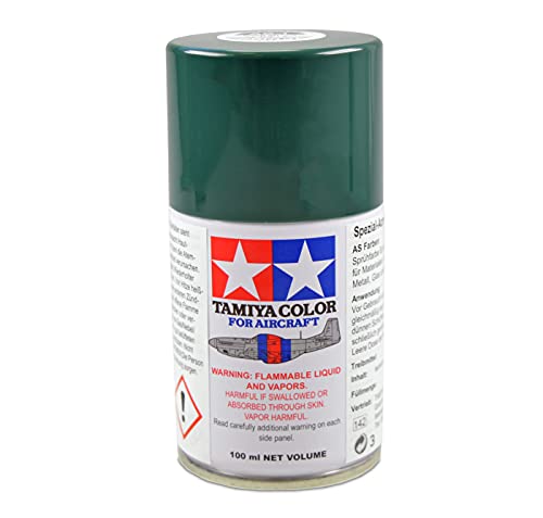 Tamiya Aircraft Spray Paint AS-1 Dark Green IJN 100ml TAM86501 Lacquer Primers & Paints