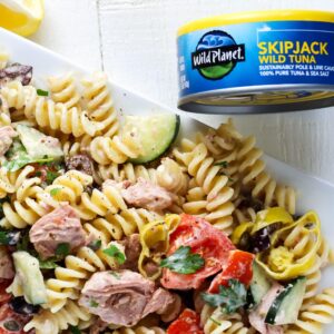 Wild Planet Skipjack Wild Tuna, Sea Salt, Canned Tuna, Pole & Line Sustainably Wild-Caught, Non-GMO, Kosher, 5 Ounce Can (Pack of 12)