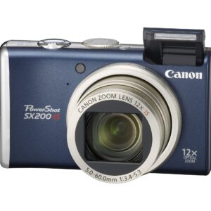 Canon PowerShot SX200IS 12.1 MP Digital Camera with 12x Wide Angle Optical Image Stabilized Zoom and 3.0-inch LCD (Red)