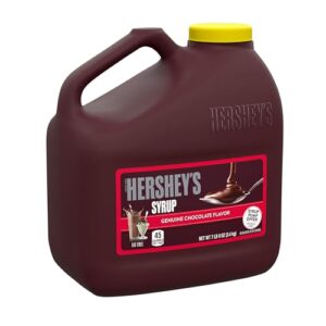 hershey's chocolate syrup bulk jug, 7 lb 8 oz