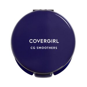 covergirl smoothers pressed powder, translucent medium 715, 0.32 ounce (packaging may vary) powder makeup with chamomile