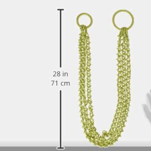 Brush Grubber Heavy Duty 4 Foot Long Triple Chain ATV, UTV, and Tractor Shrub and Clump Grubber Chain for Removing Unwanted Brush and Shrub