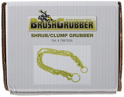 Brush Grubber Heavy Duty 4 Foot Long Triple Chain ATV, UTV, and Tractor Shrub and Clump Grubber Chain for Removing Unwanted Brush and Shrub