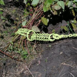 Brush Grubber Heavy Duty 4 Foot Long Triple Chain ATV, UTV, and Tractor Shrub and Clump Grubber Chain for Removing Unwanted Brush and Shrub