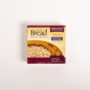 Broadman Church Supplies Communion Bread, Hard, 500 Count