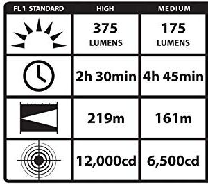 Streamlight 74300 Strion LED Flashlight Without Charger, Black - 260 Lumens