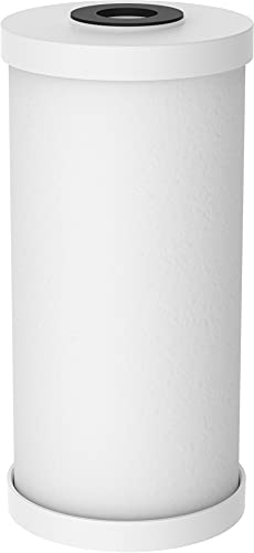 Pentair Pentek RFC-BB Big Blue Carbon Water Filter, 10-Inch, Whole House Heavy Duty Radial Flow Carbon Replacement Cartridge with Granular Activated Carbon (GAC) Filter, 10" x 4.5", 25 Micron