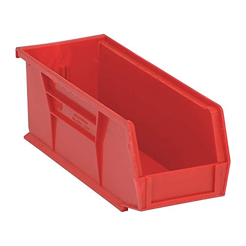 Quantum Storage Systems QUS224RD Storage Bin, Red