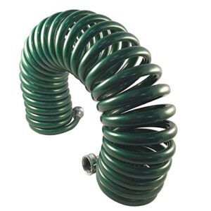 Flexon CH1225CN Coil Garden Hose, 25ft, Green