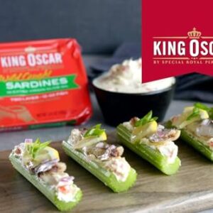 King Oscar Sardines Extra Virgin Olive Oil, 3.75-Ounce Cans (Pack of 12)