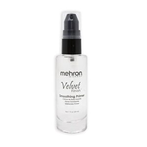 mehron makeup velvet finish pre-foundation skin primer (1 oz)