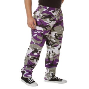 Rothco BDU Pant, Ultra Violet Camo, Medium