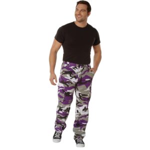 Rothco BDU Pant, Ultra Violet Camo, Medium