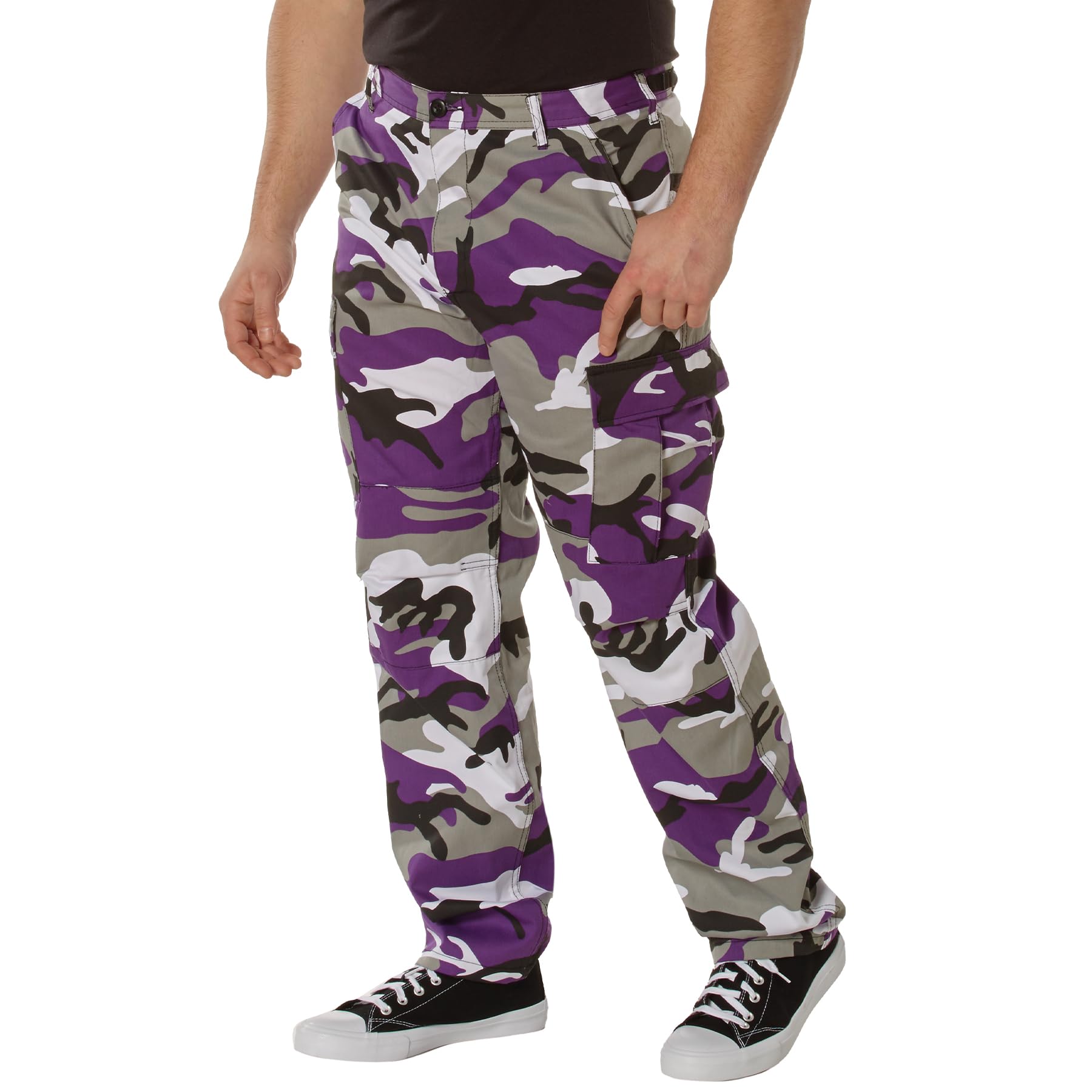 Rothco BDU Pant, Ultra Violet Camo, Medium