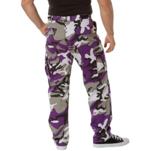 Rothco BDU Pant, Ultra Violet Camo, Medium