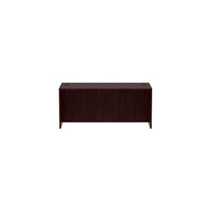 Alera ALEVA216630MY 65 in. x 29.5 in. x 29.63 in. Valencia Series Straight Front Desk Shell - Mahogany