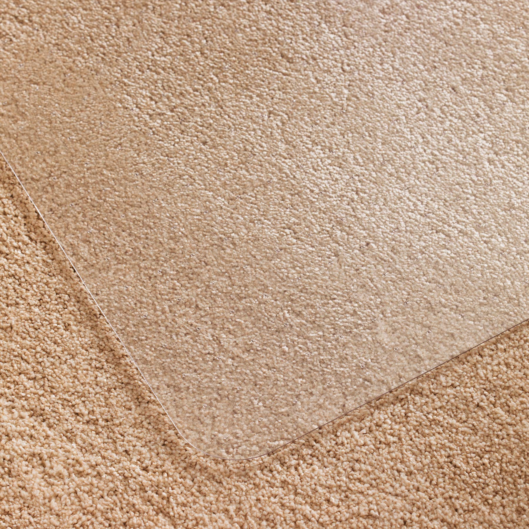 Floortex® Ultimat® Polycarbonate Rectangular Chair Mat for Carpets up to 1/2" - 48" x 60"