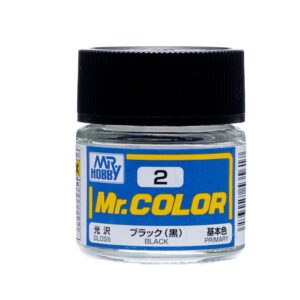 c2 gloss black 10ml bottle, gsi mr. color