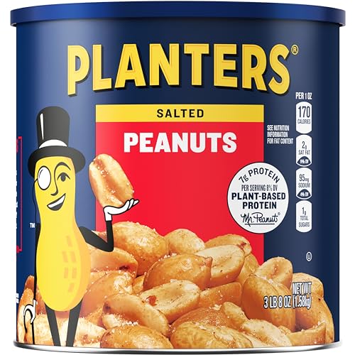 Planters Salted Peanuts (56 oz Canister)