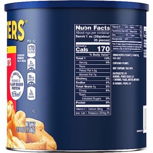 Planters Salted Peanuts (56 oz Canister)