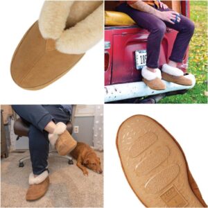 Acorn Men's Sheepskin Bootie Slipper