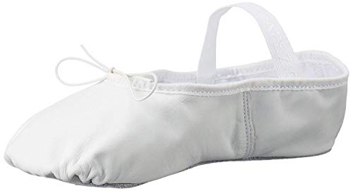 Capezio womens Daisy Shoe Ballet Flat, White, 6 Narrow US