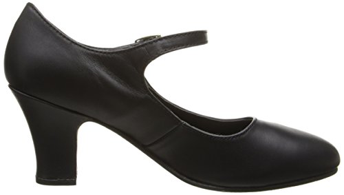 Capezio Women's Manhattan Character Shoe, Black, 11 Wide