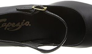 Capezio Women's Manhattan Character Shoe, Black, 11 Wide