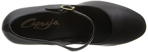 Capezio Women's Manhattan Character Shoe, Black, 11 Wide