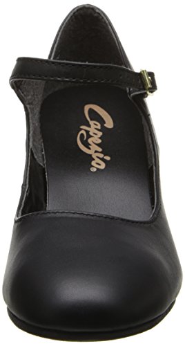 Capezio Women's Manhattan Character Shoe, Black, 11 Wide