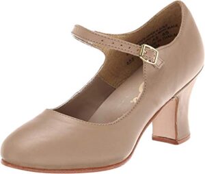 capezio women's manhattan, caramel, 7.5 m us