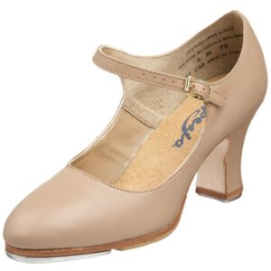 capezio womens manhattan xtreme tap shoe caramel 6 w us