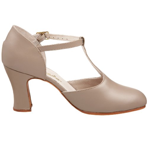 Capezio Women's Chorus Theatrical Shoe, Tan, 7.5 W US