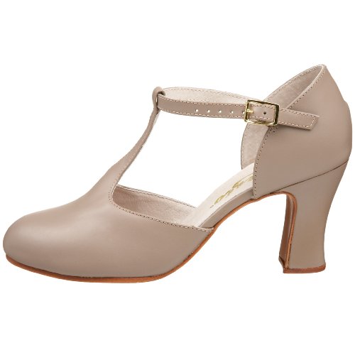 Capezio Women's Chorus Theatrical Shoe, Tan, 7.5 W US