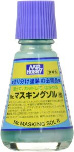 mr. hobby gundam masking sol net.20ml bottle hobby