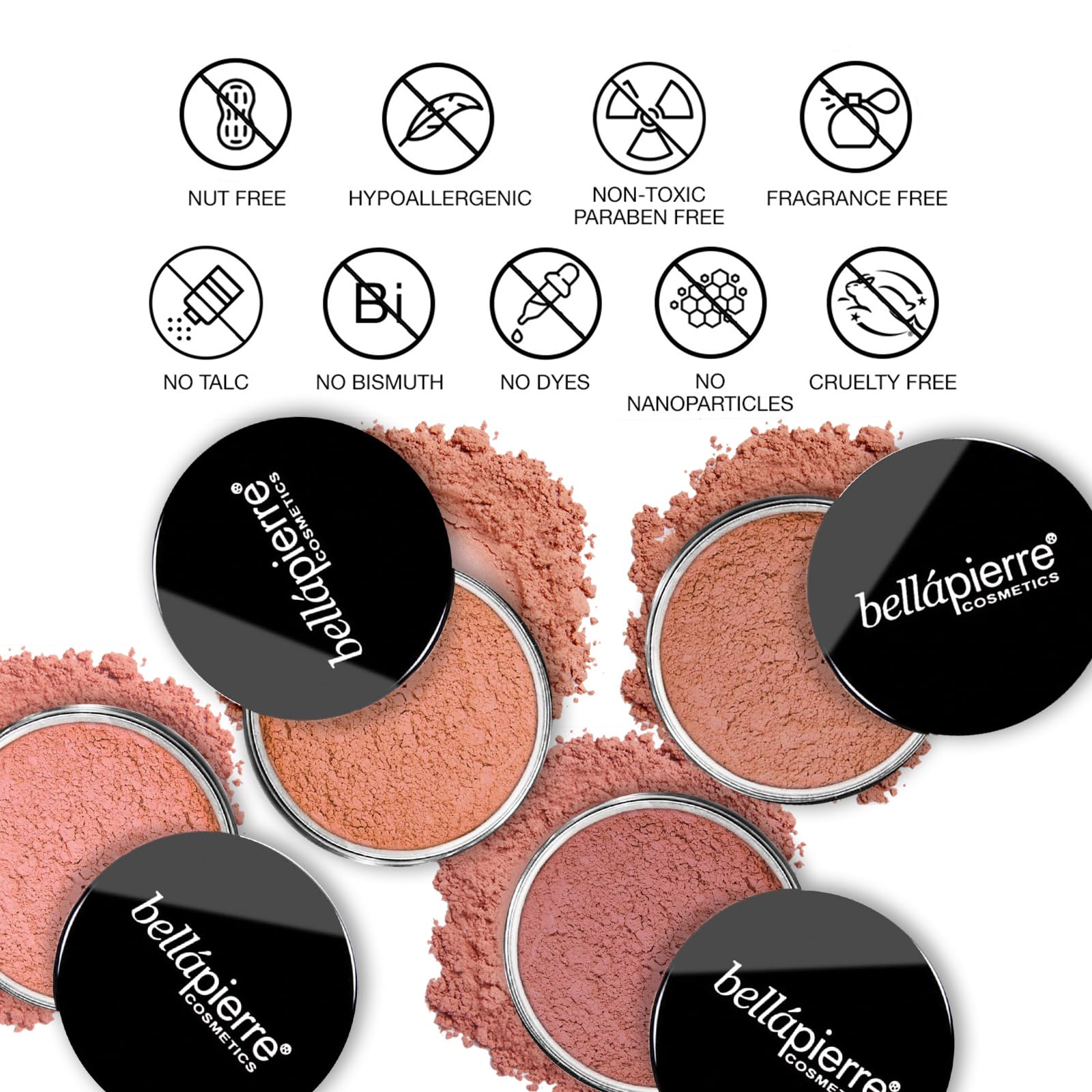 bellapierre Mineral Blush | Warm Dewy Complexion | Non-Toxic & Paraben Free | Hypoallergenic | Loose Powder - 0.3-Ounce – Autumn Glow