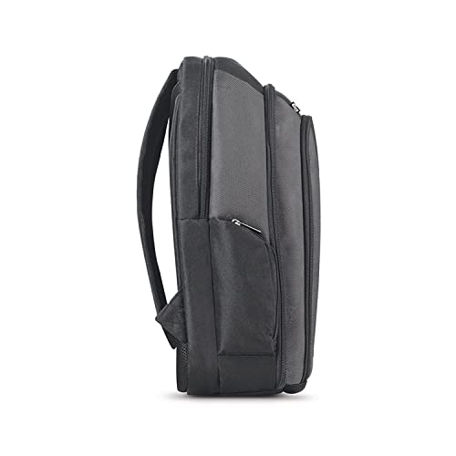 Solo Metropolitan 16 Inch Laptop Backpack with Removable Sleeve, Black/Grey