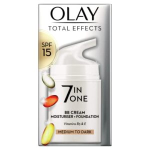 Olay Total Effects 7In1 Touch Of Foundation Bb Moisturiser Medium 50Ml