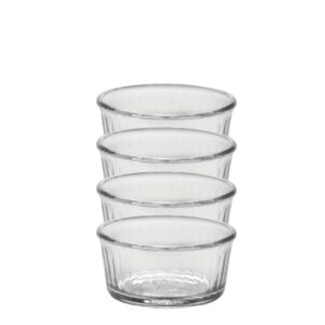 duralex made in france 4-ounce glass ramekin, set of 4