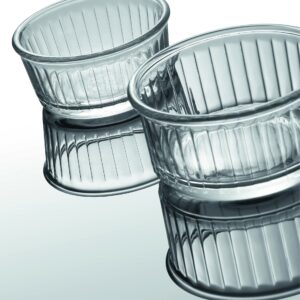 Duralex Made In France 4-Ounce Glass Ramekin, Set of 4