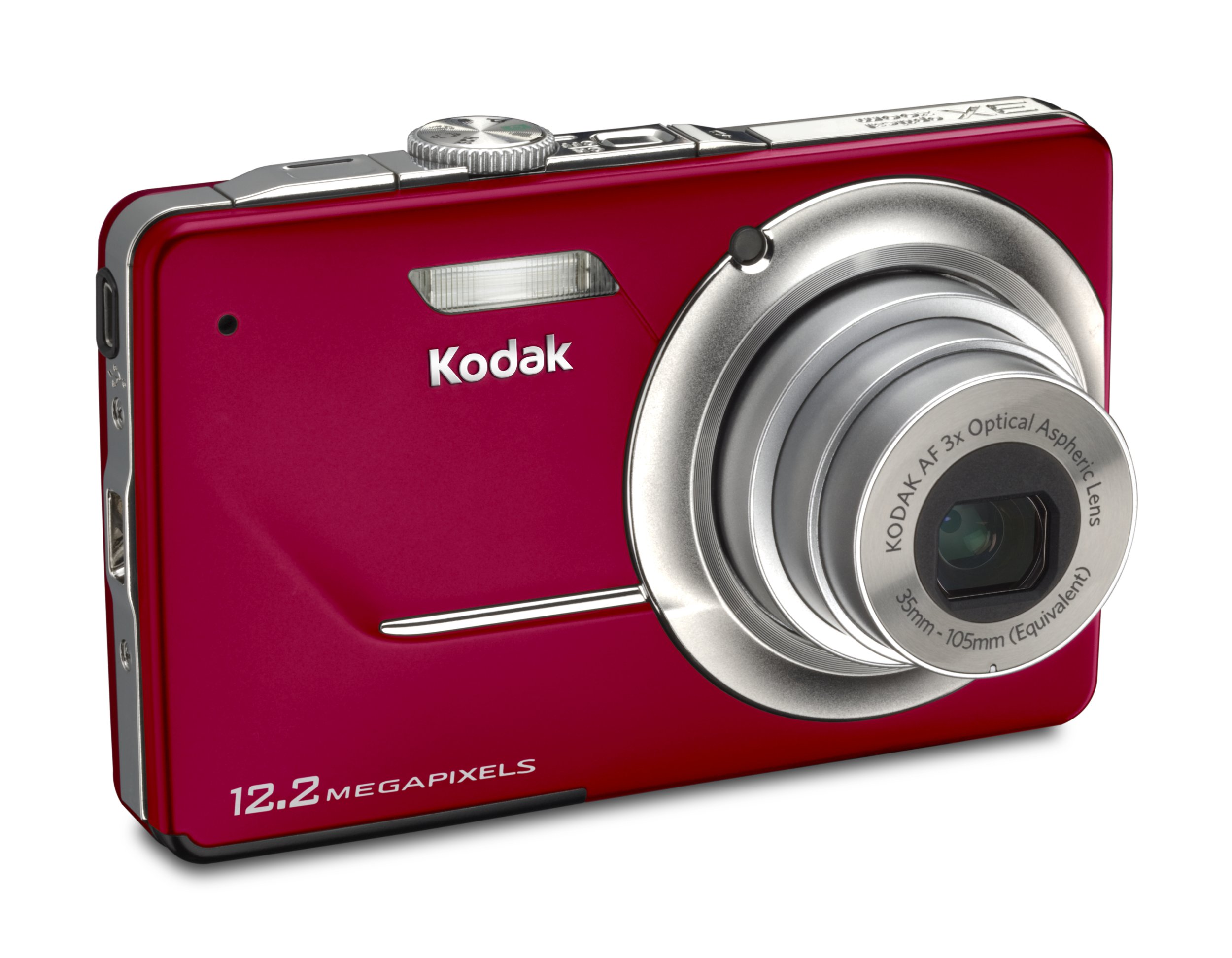 Kodak Easyshare M341 Digital Camera (Red)