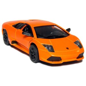 "5" lamborghini murcielago lp640 1:36 scale (kt5317d-orange) by kinsmart