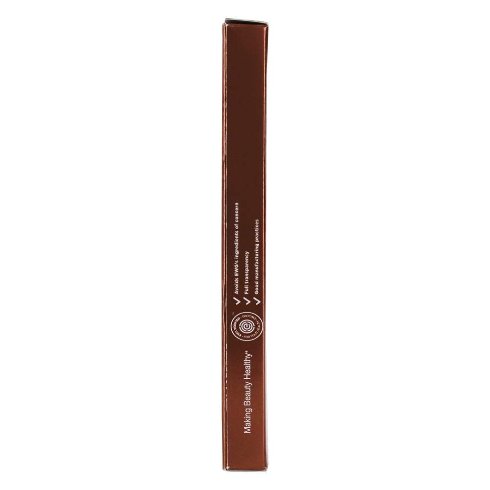 Mineral Fusion Eye Pencil, Black Eyeliner with Soothing Chamomile, Meadowfoam & Vitamin E, Velvety Smooth, Hypoallergenic Eye Makeup to Line & Define, Long-Lasting Eyeliner Pencil, Coal, 0.04 Oz