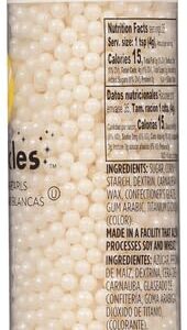 Wilton Sugar Pearls, White, 5 Oz, Non Toxic