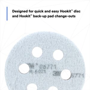 3M Hookit Soft Interface Pad 05771, 3 in, Foam, Quick Change, Soft Pad for Autobody Sanding